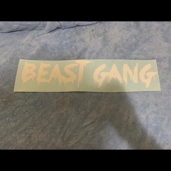 Beast Gang | Other | Beast Gang Decals | Poshmark